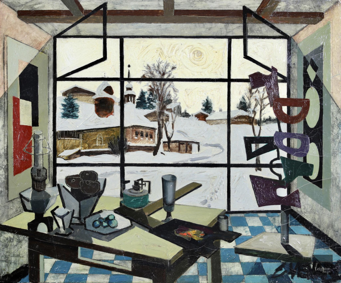 L'Atelier Venard en Hiver - Leighton Fine Art