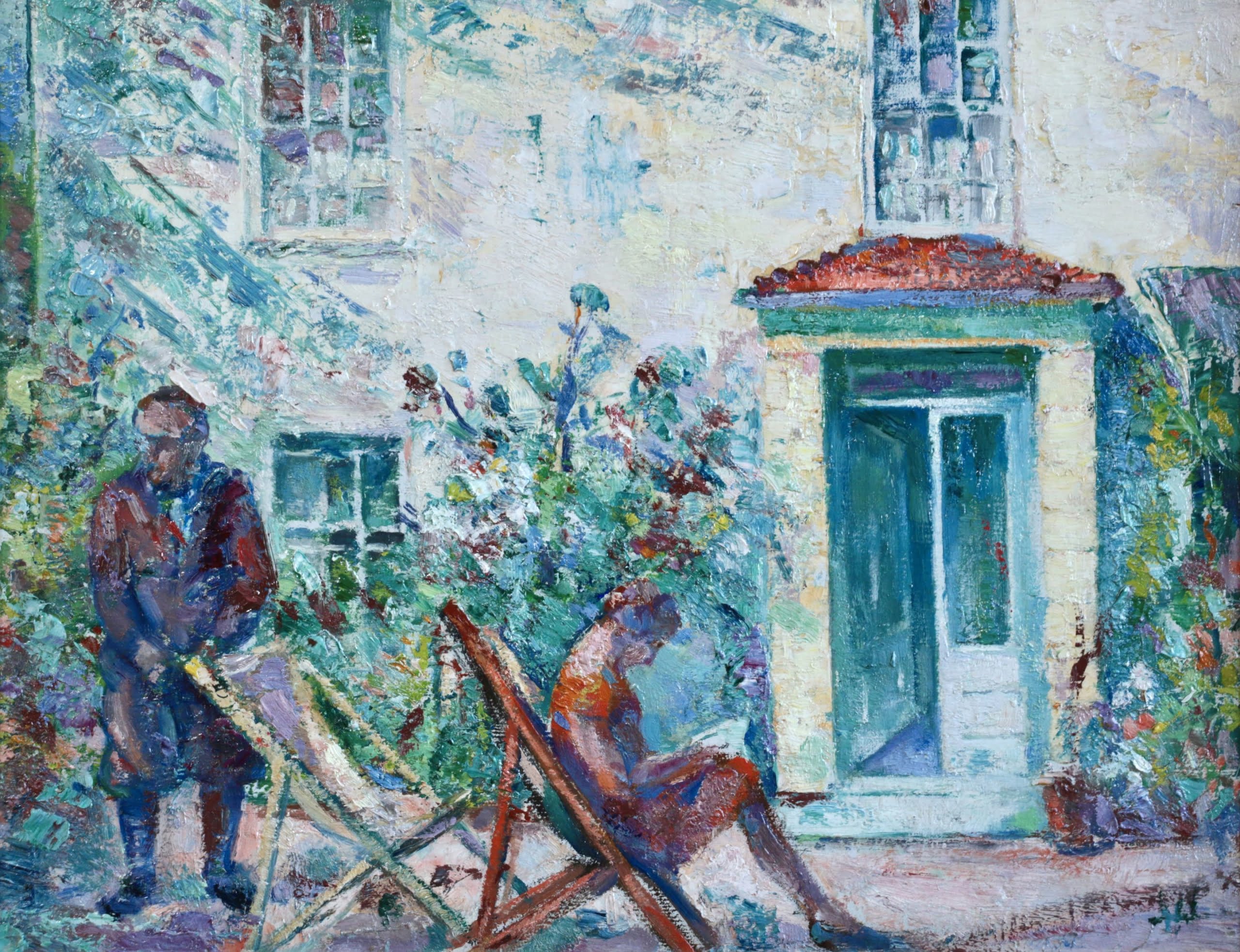 Dans Le Jardin – Leighton Fine Art