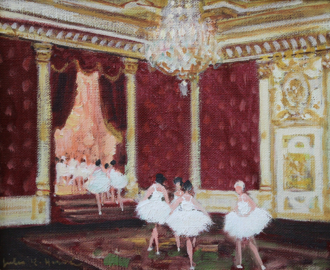 Buy Ballerinas at the Opera Painting at Leighton Fine Art