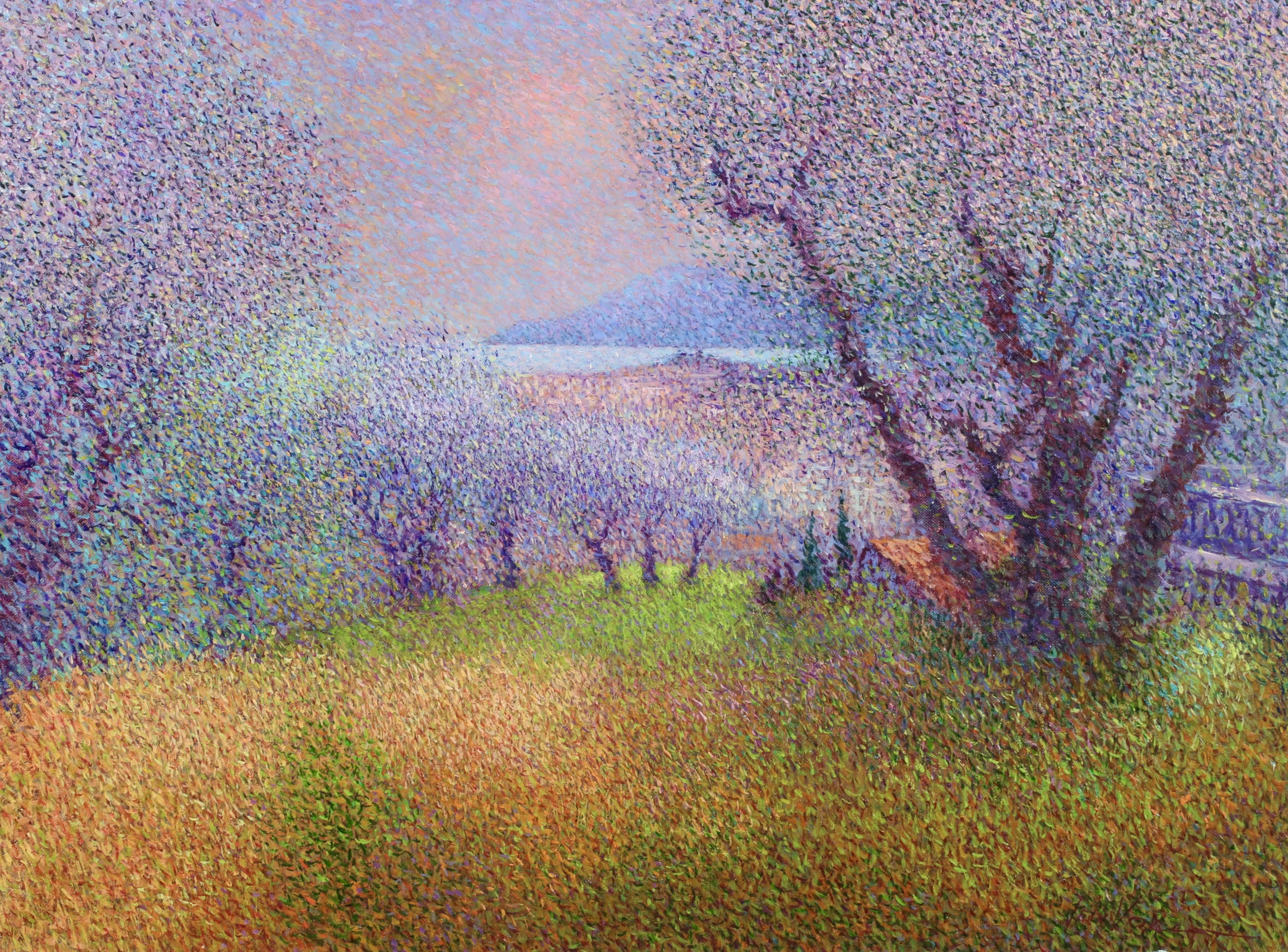 Buy Panorama sur Cannes Painting at Leighton Fine Art